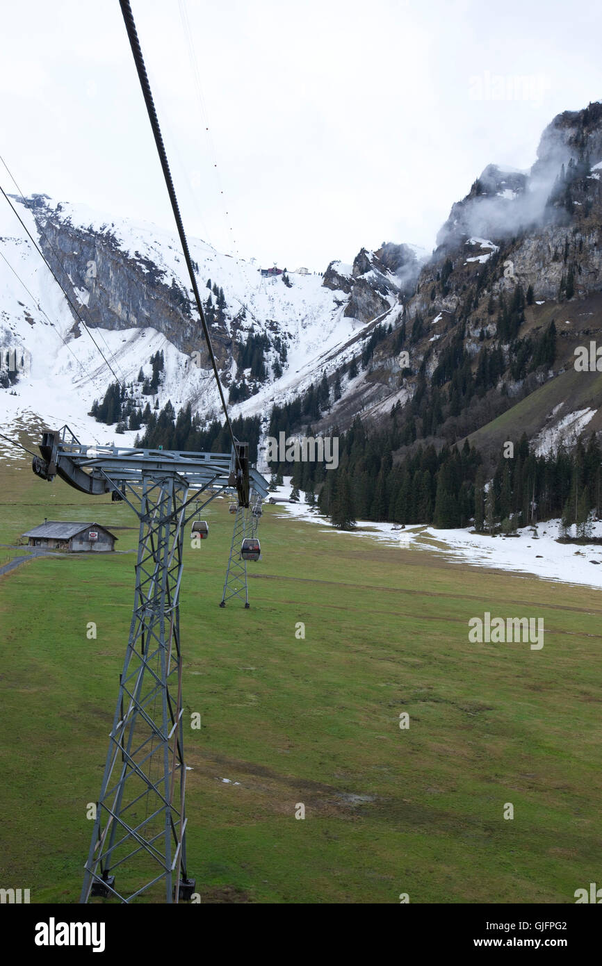 Switzerland Titlis snow mountain Stock Photo - Alamy