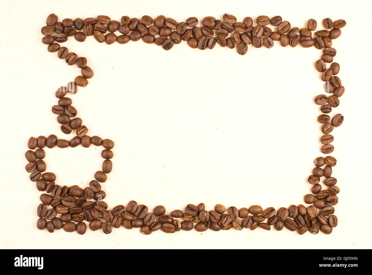 Abstract coffee pattern hi-res stock photography and images - Alamy