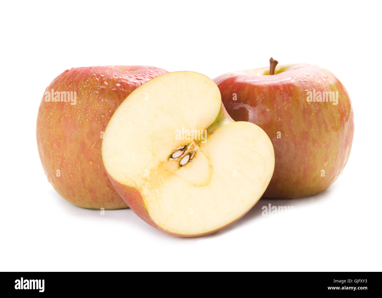 Isolated fresh apple fruit Stock Photo - Alamy