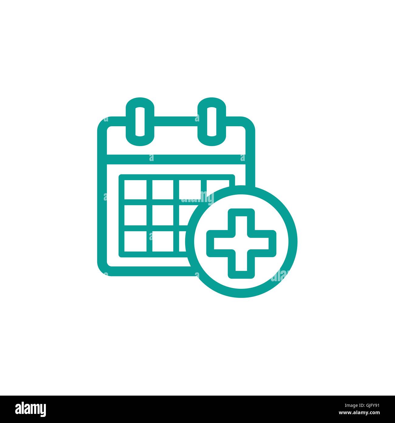 Hospital calendar Stock Vector Images - Alamy