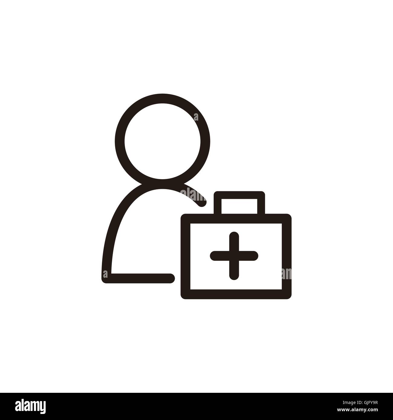 Mobile first aid kit Stock Vector Images - Alamy