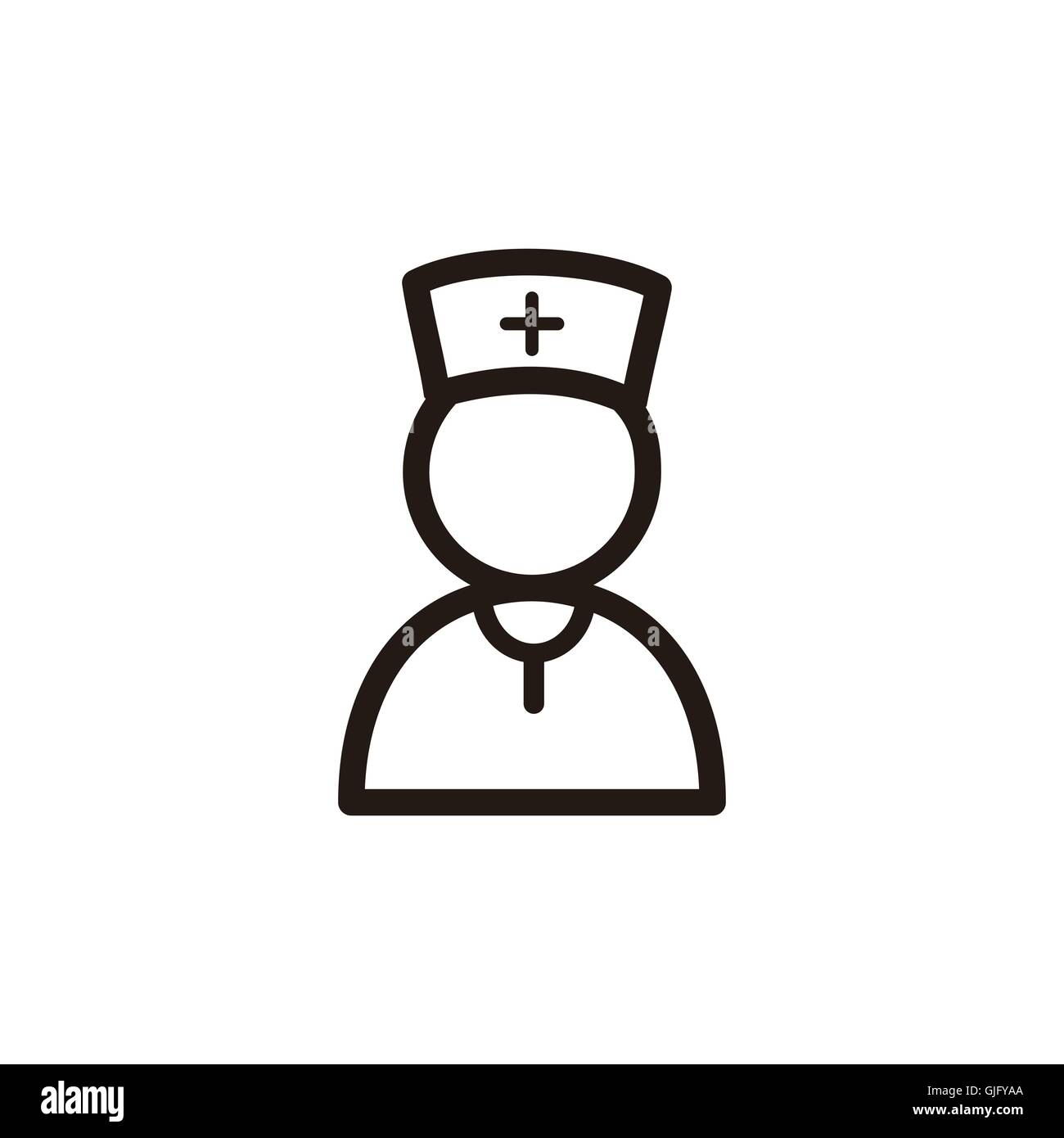 Nurse phone app Stock Vector Images - Alamy