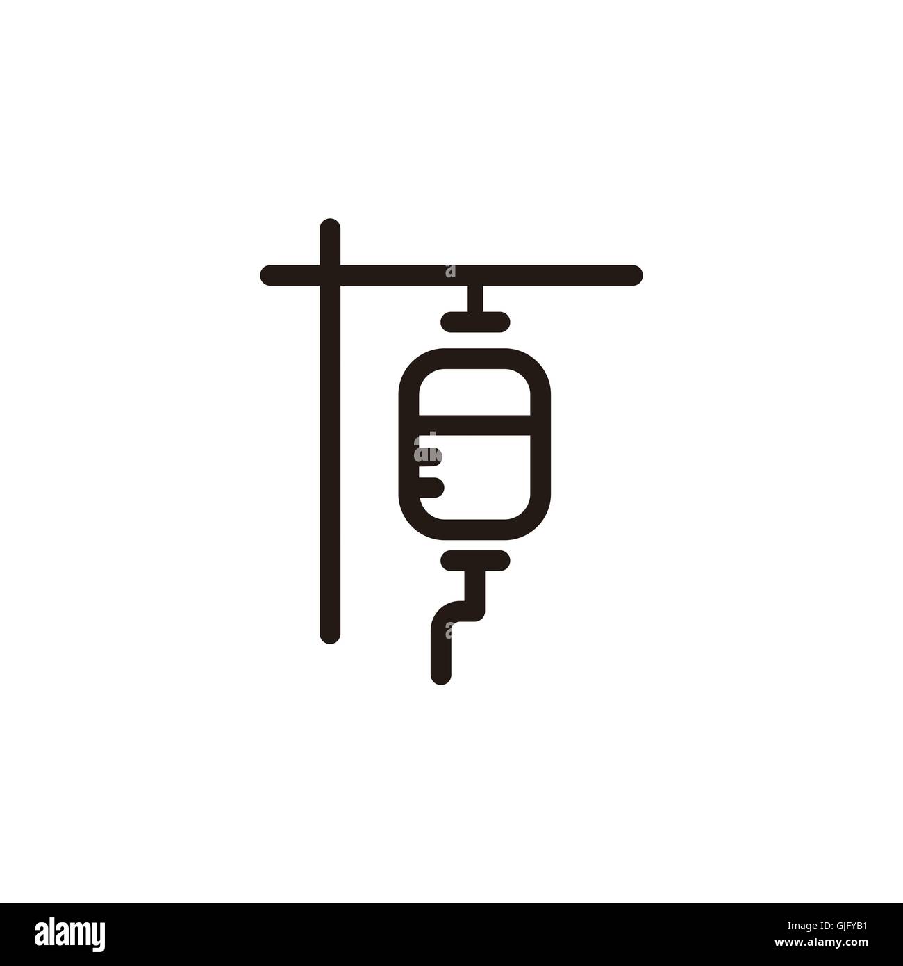 Drip intravenous drip Stock Vector Images - Alamy