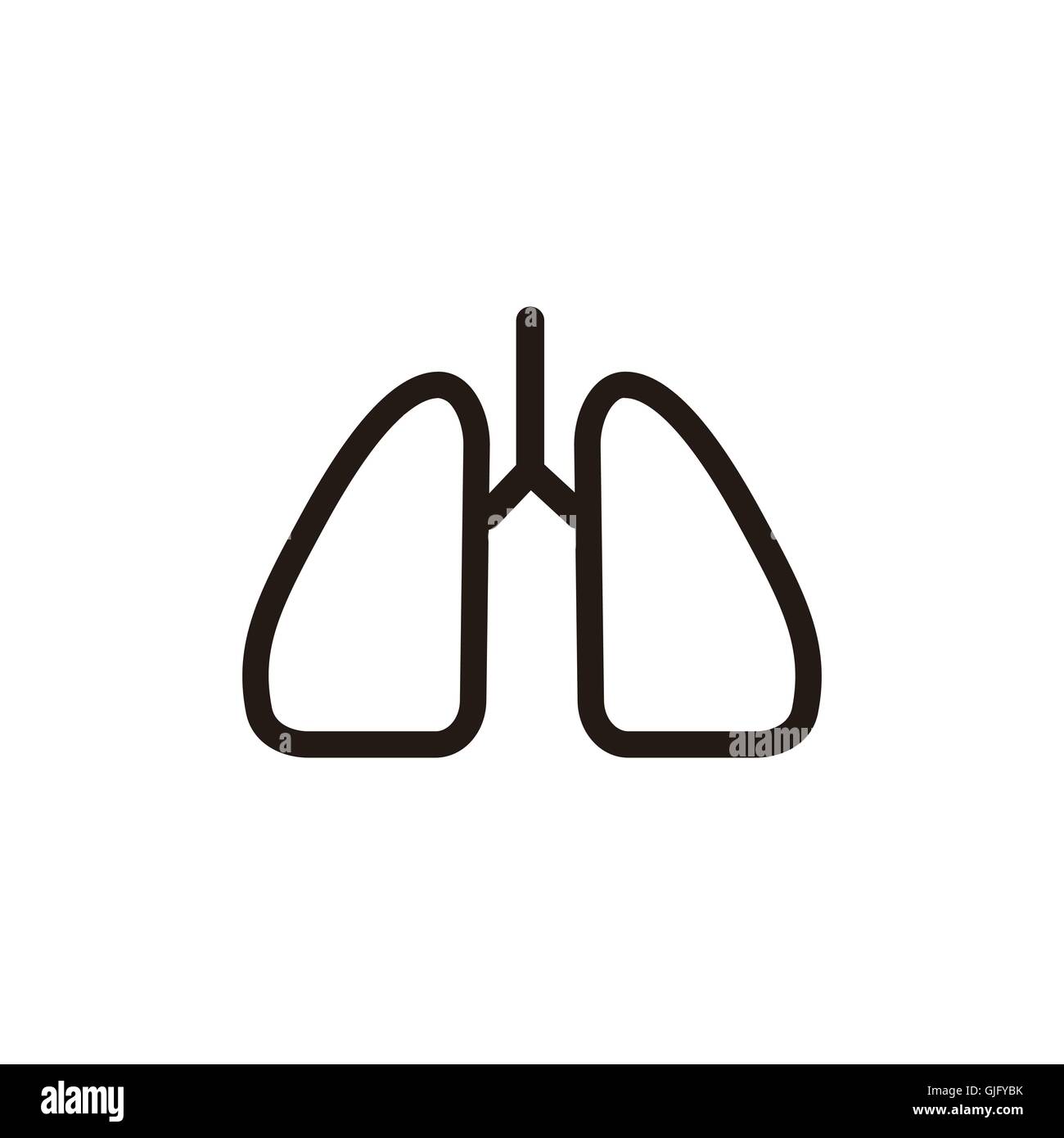 Lung test Stock Vector Images - Alamy