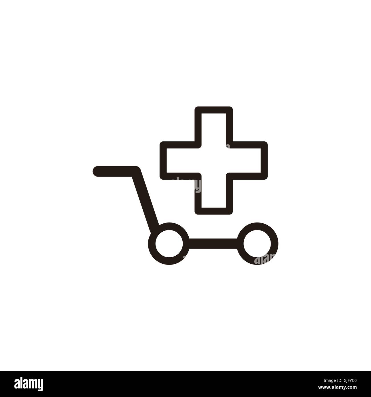 Medical cart hi-res stock photography and images - Alamy