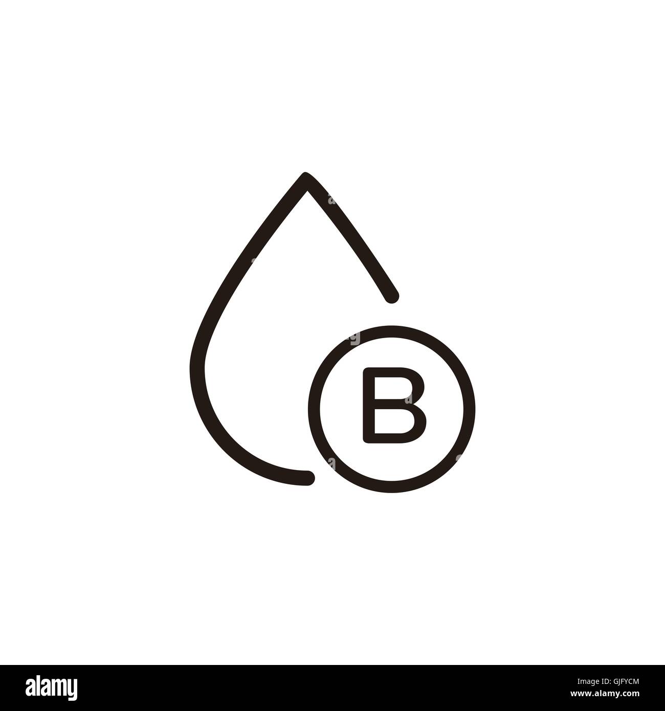 Type b blood Cut Out Stock Images & Pictures - Alamy