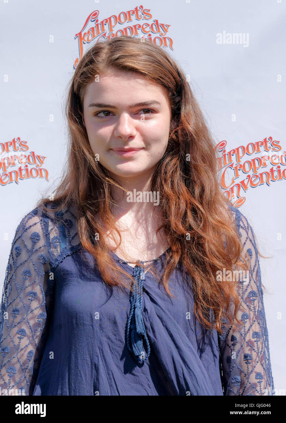 Brighde Chaimbeul winner of the BBC Young Folk Award backstage during ...