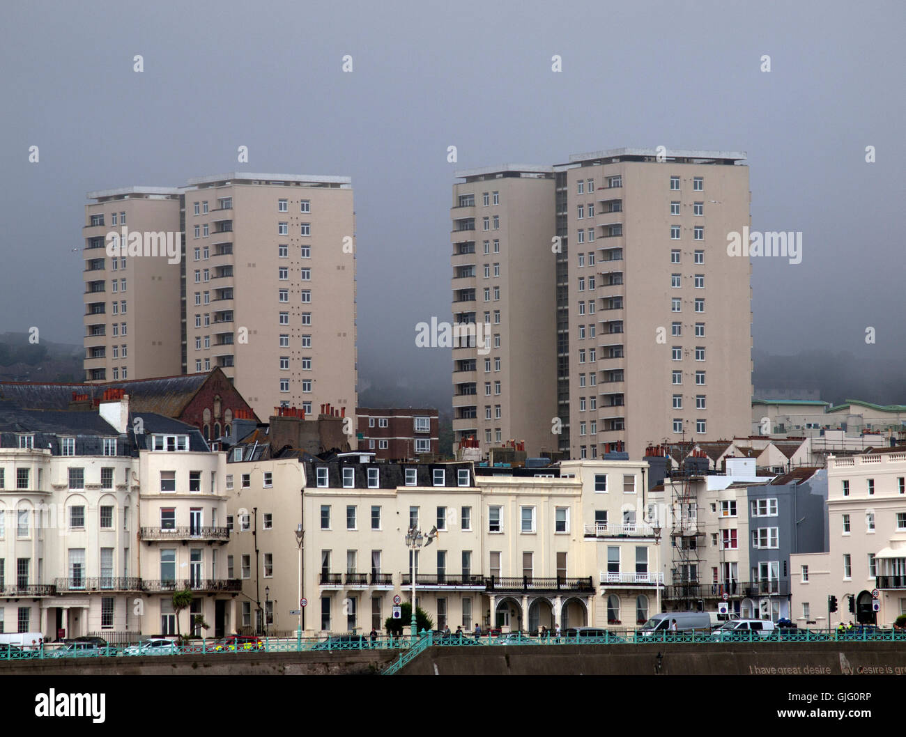Brighton tower blocks hi-res stock photography and images - Alamy