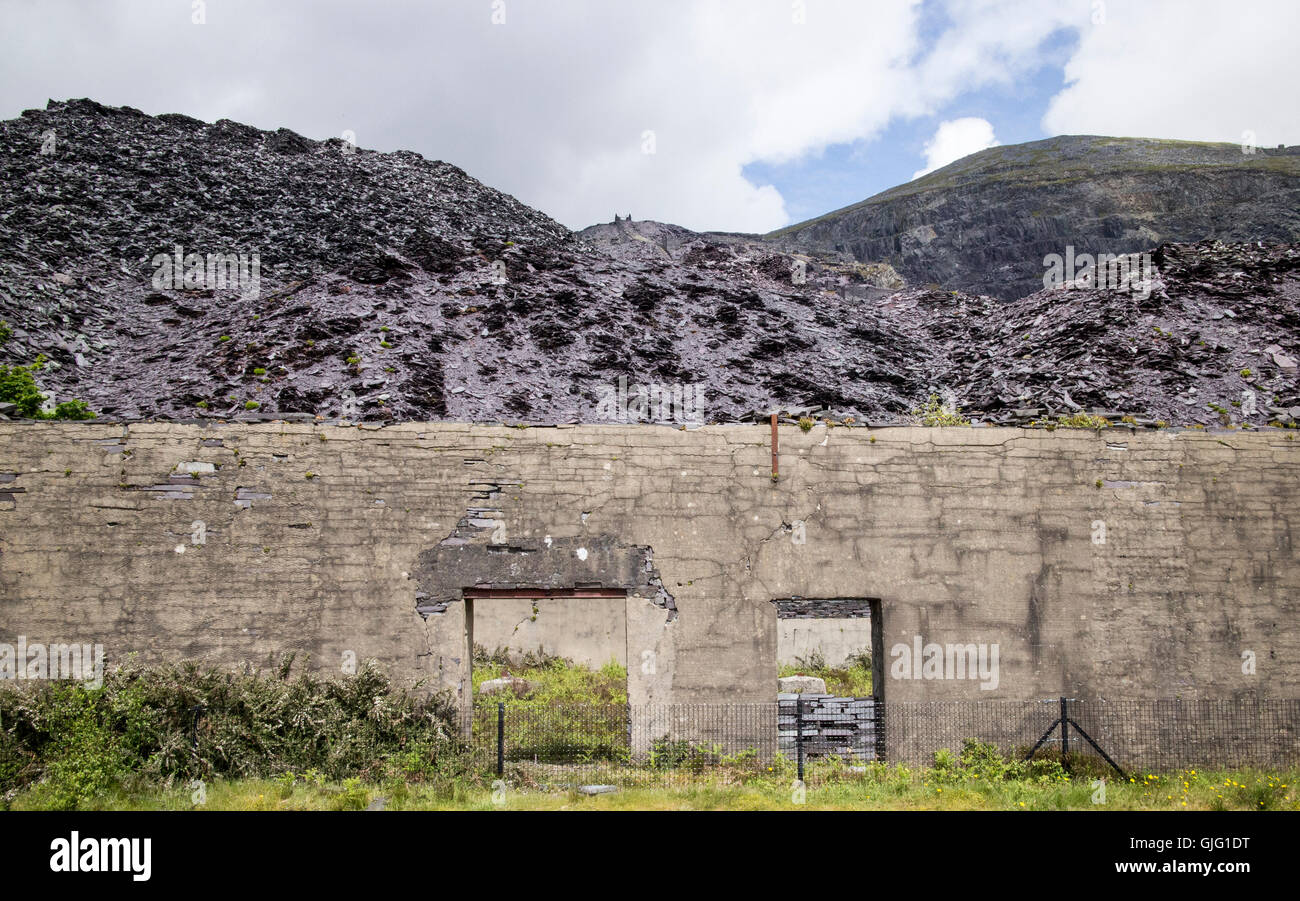 Dinorwig Slate Quarry, Snowdonia, Wales Stock Photo - Alamy