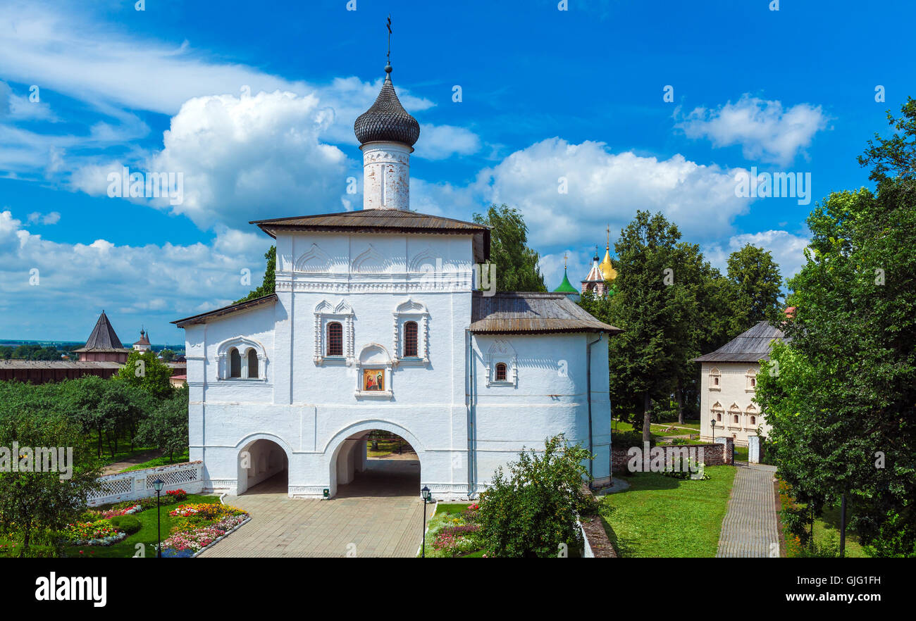 Monastery of Saint Euthymius Wall, Suzdal, Russia Stock Photo - Alamy