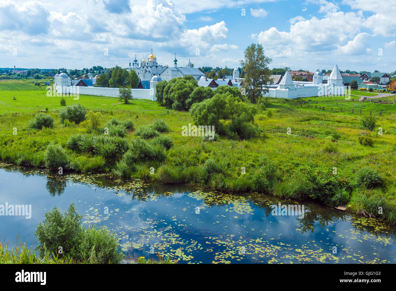 Pokrovsky Monastery, Convent of the Intercession, Suzdal, Russia Stock ...