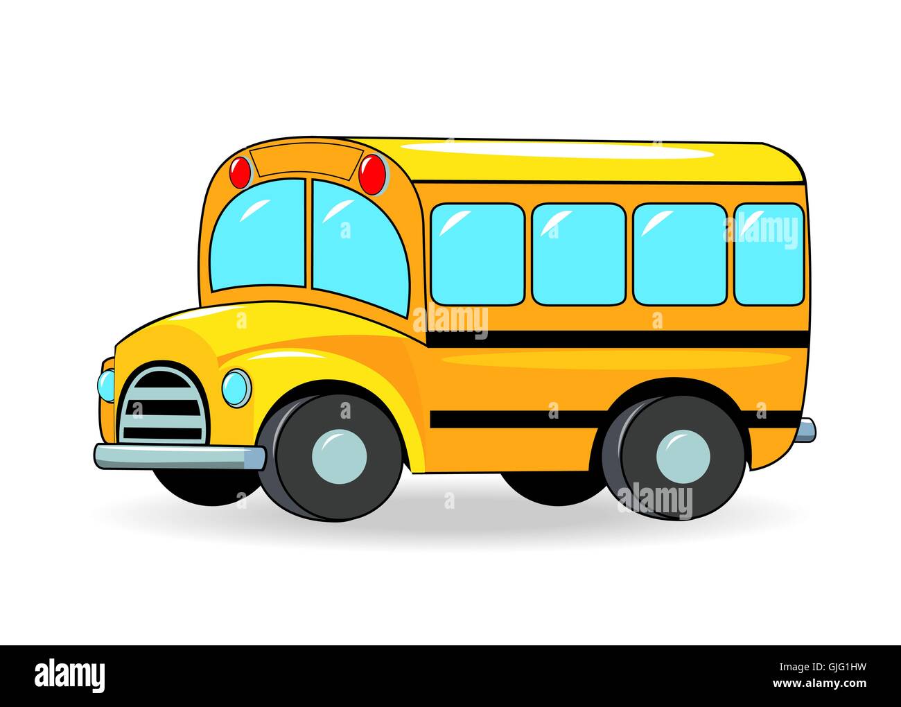 Bus day vehicle Stock Vector Images - Alamy