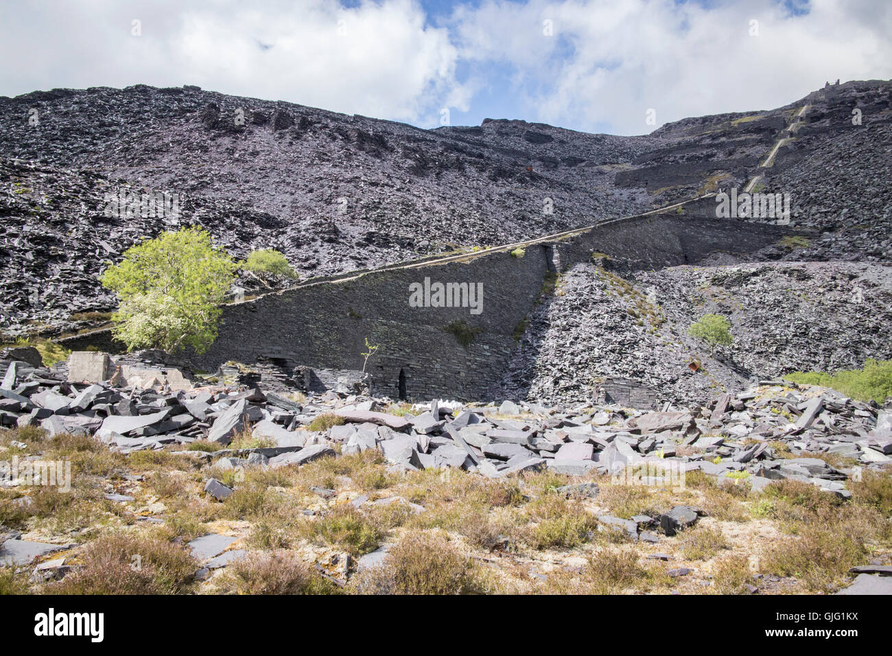 Dinorwig slate mine hi-res stock photography and images - Alamy