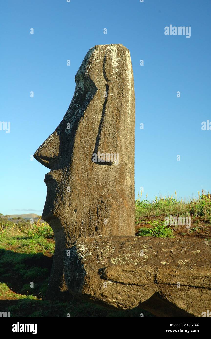 easter chile easter island Stock Photo - Alamy