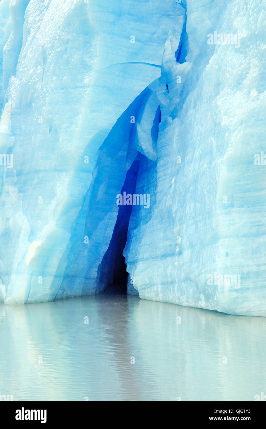 national park ice chile Stock Photo - Alamy