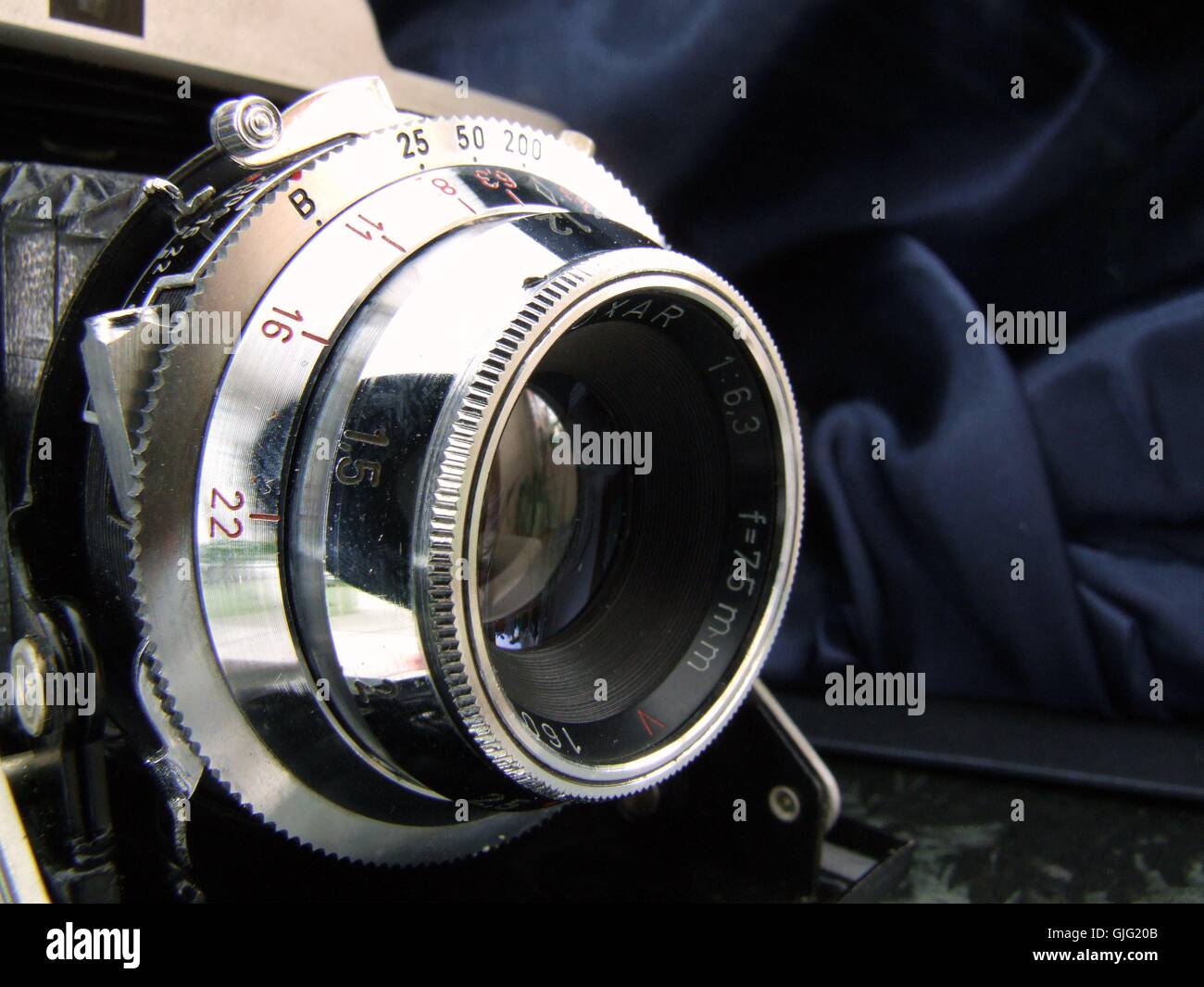 photo camera metal Stock Photo - Alamy