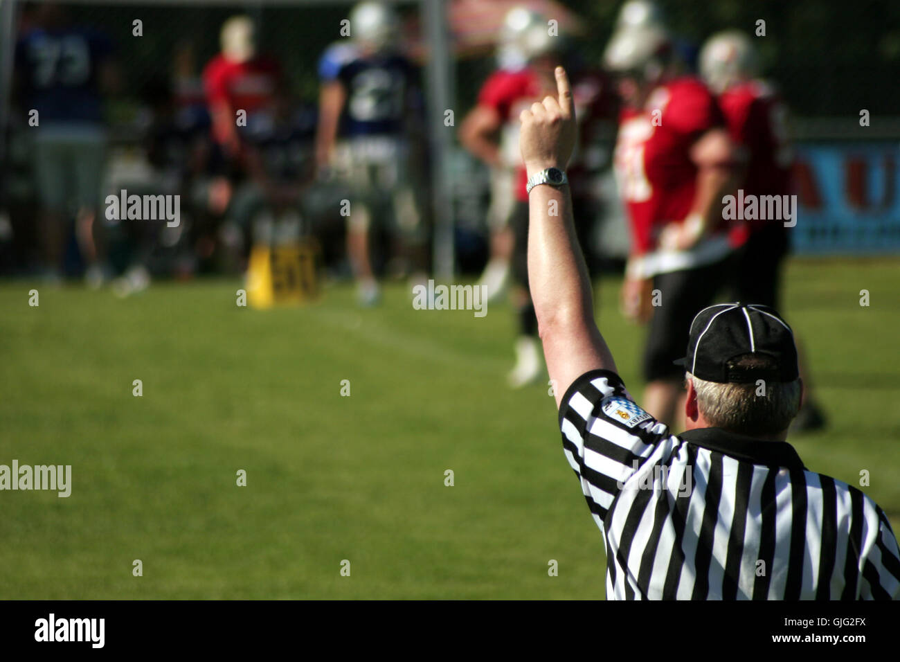 Sideline signal hi-res stock photography and images - Alamy