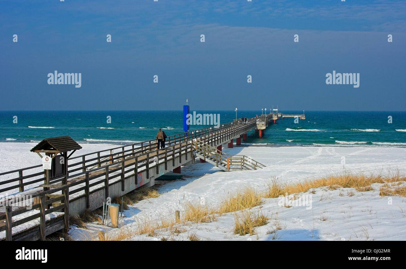 Prerow winter hi-res stock photography and images - Alamy