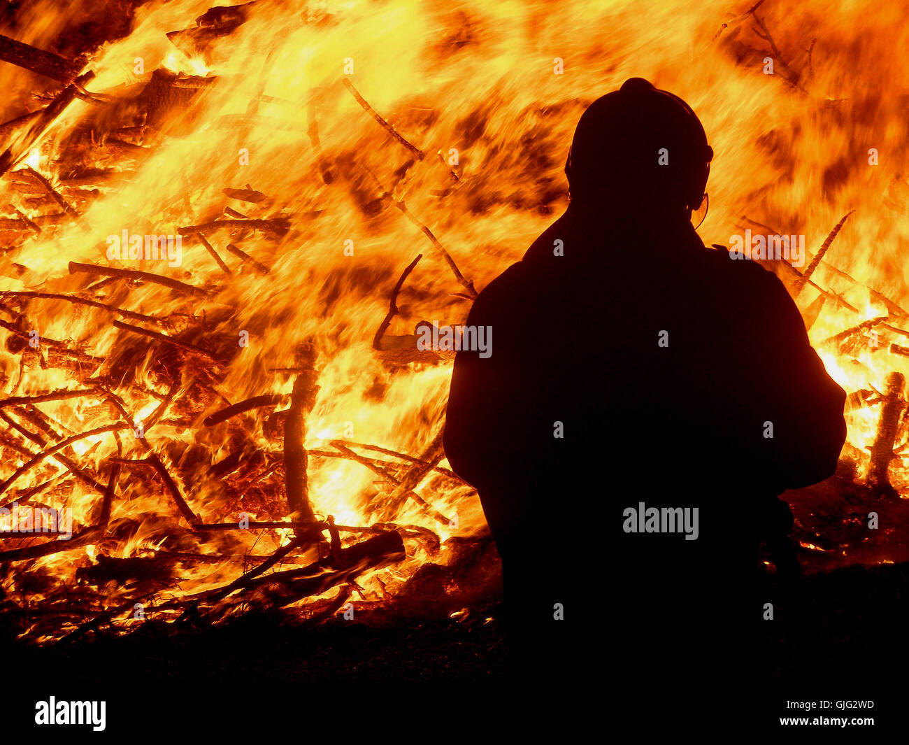 hot fire conflagration Stock Photo - Alamy