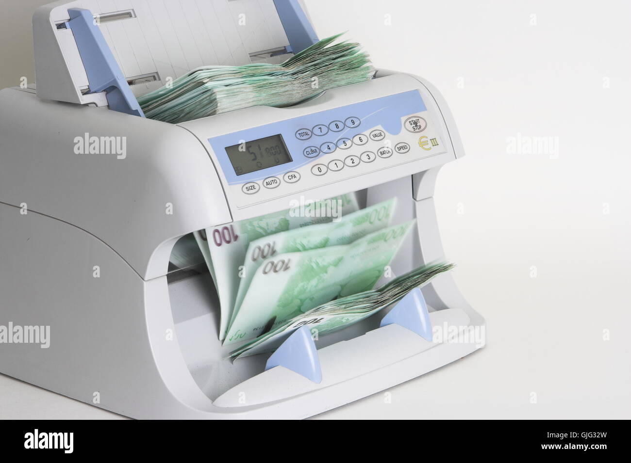 banknote counter - version 2 Stock Photo - Alamy
