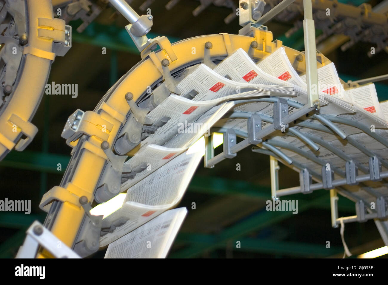 Newspaper production hi-res stock photography and images - Alamy