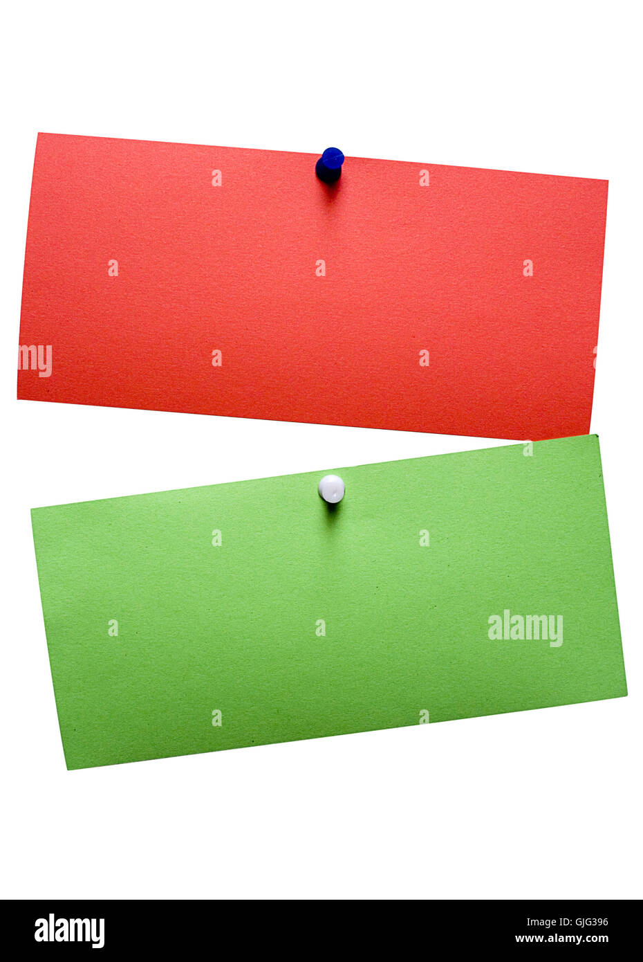 Note slip of paper with pin hi-res stock photography and images - Alamy