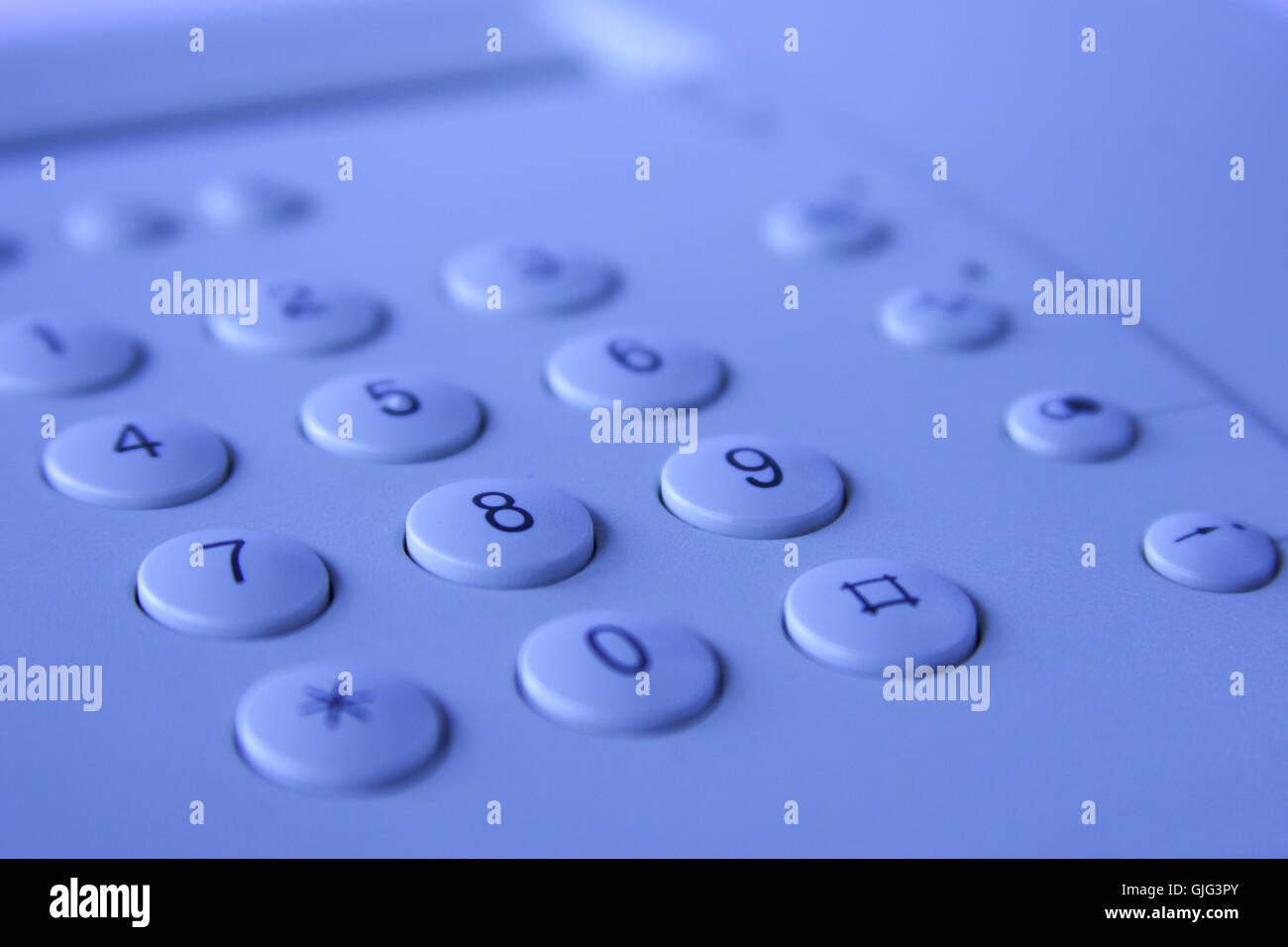 telephone phone blue Stock Photo - Alamy