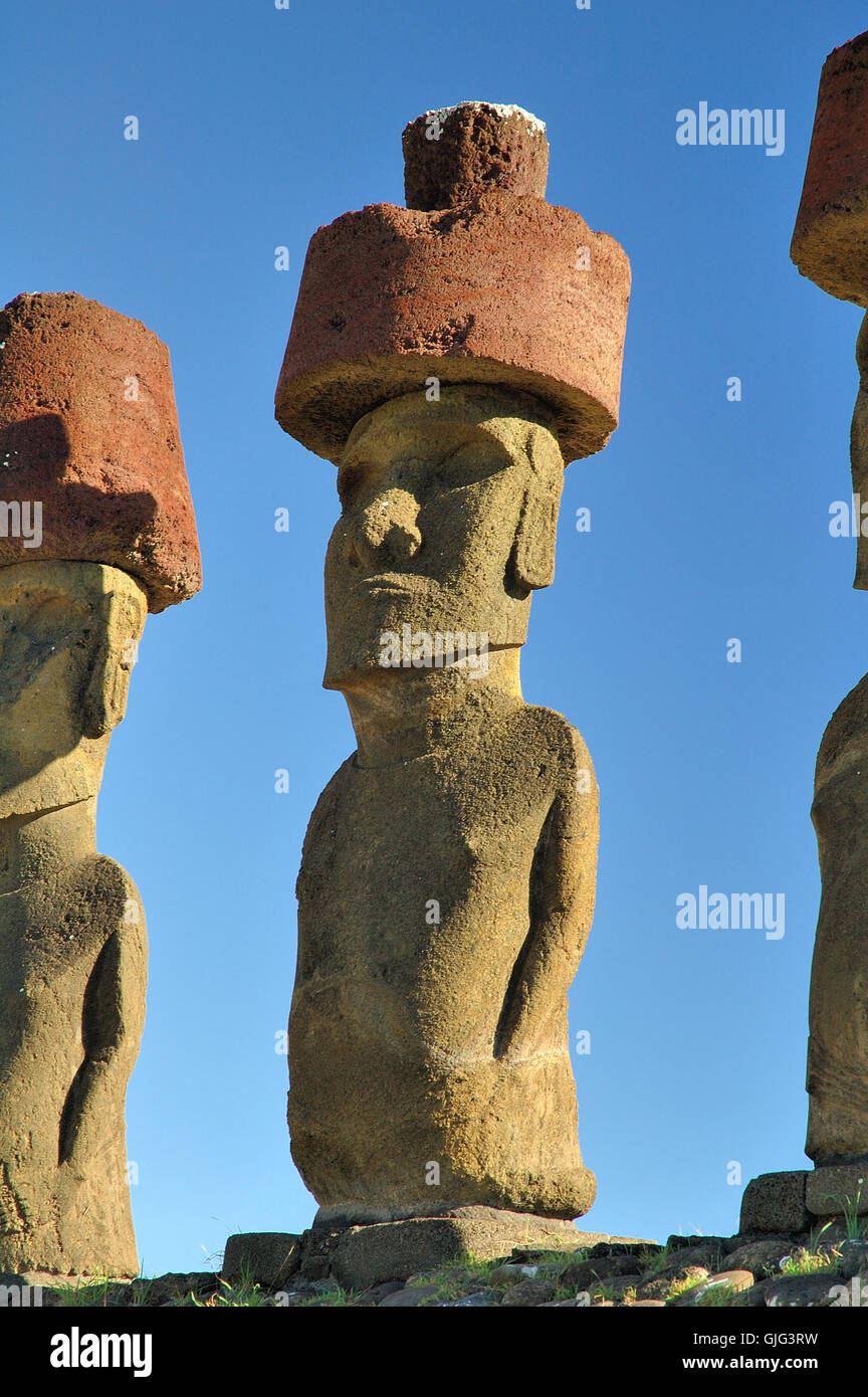 statue easter chile Stock Photo - Alamy