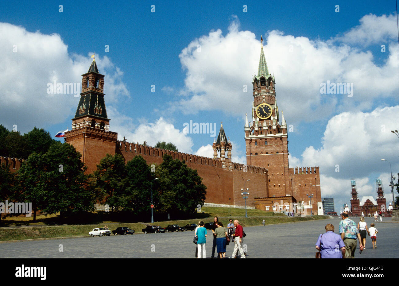 tower clock russia Stock Photo - Alamy