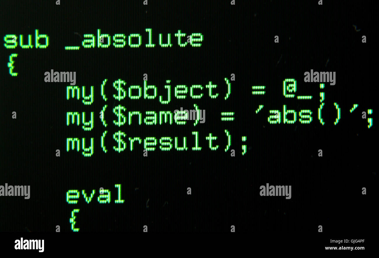 program code iii Stock Photo - Alamy