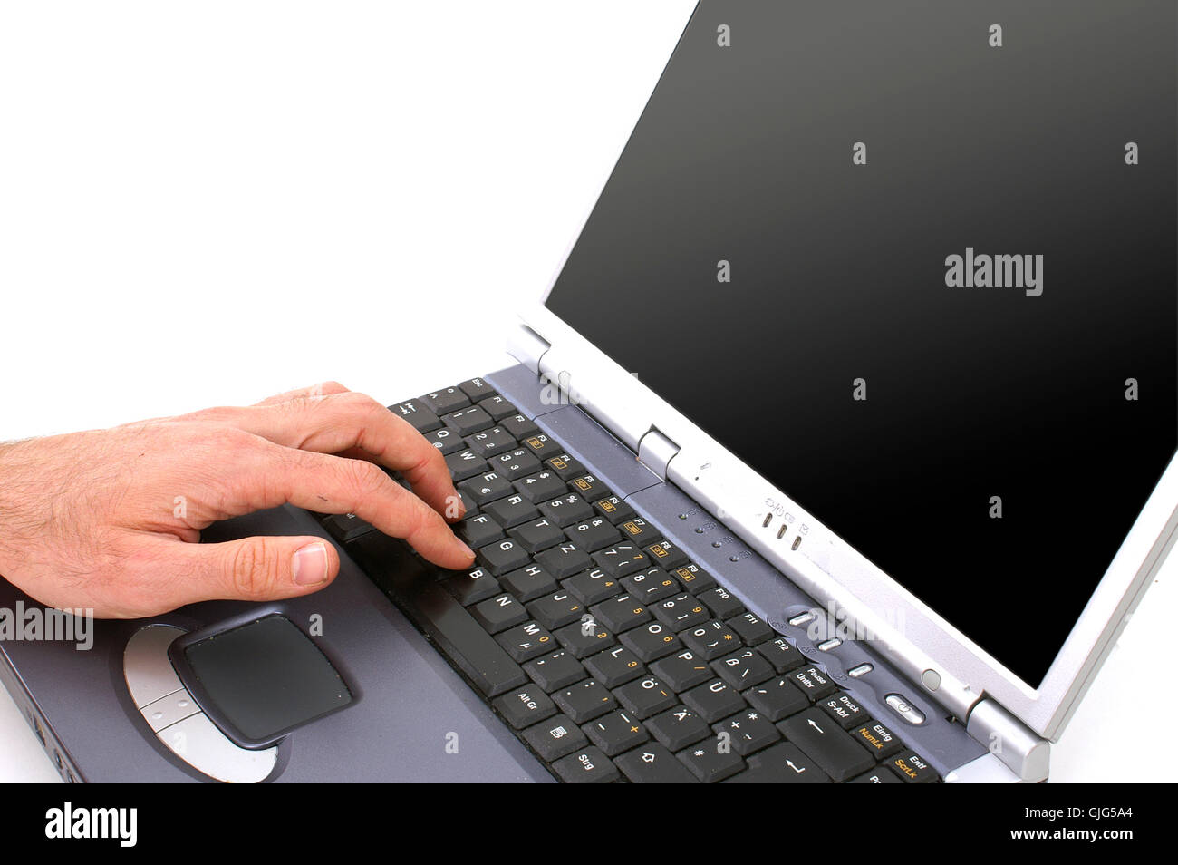 work on pc 10 Stock Photo - Alamy