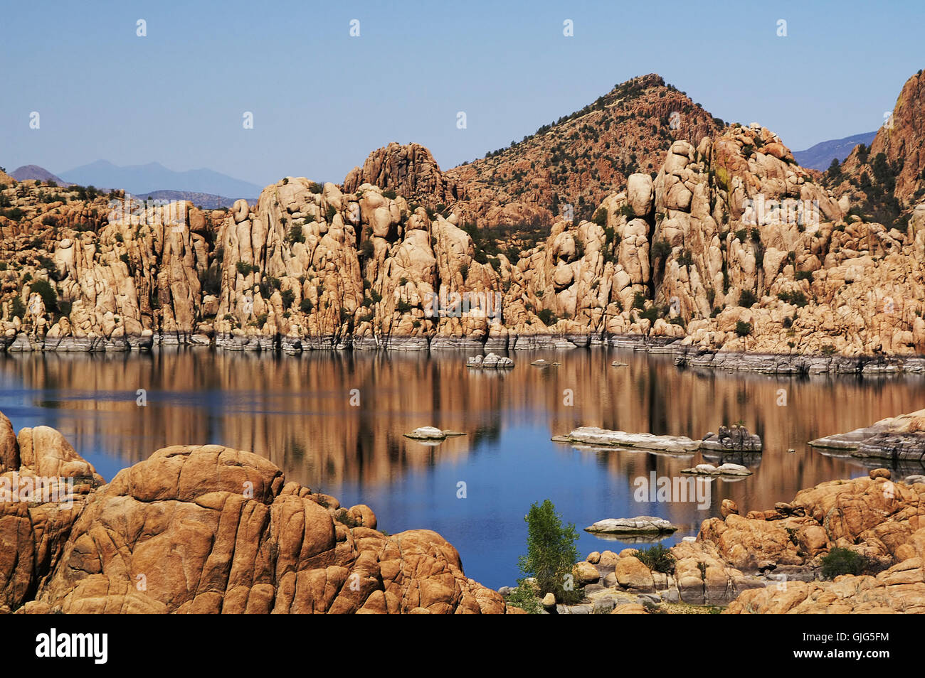 watson lake park Stock Photo - Alamy