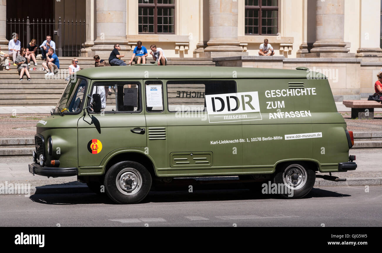 Barkas B1000 van, Mitte, Berlin, Germany Stock Photo - Alamy