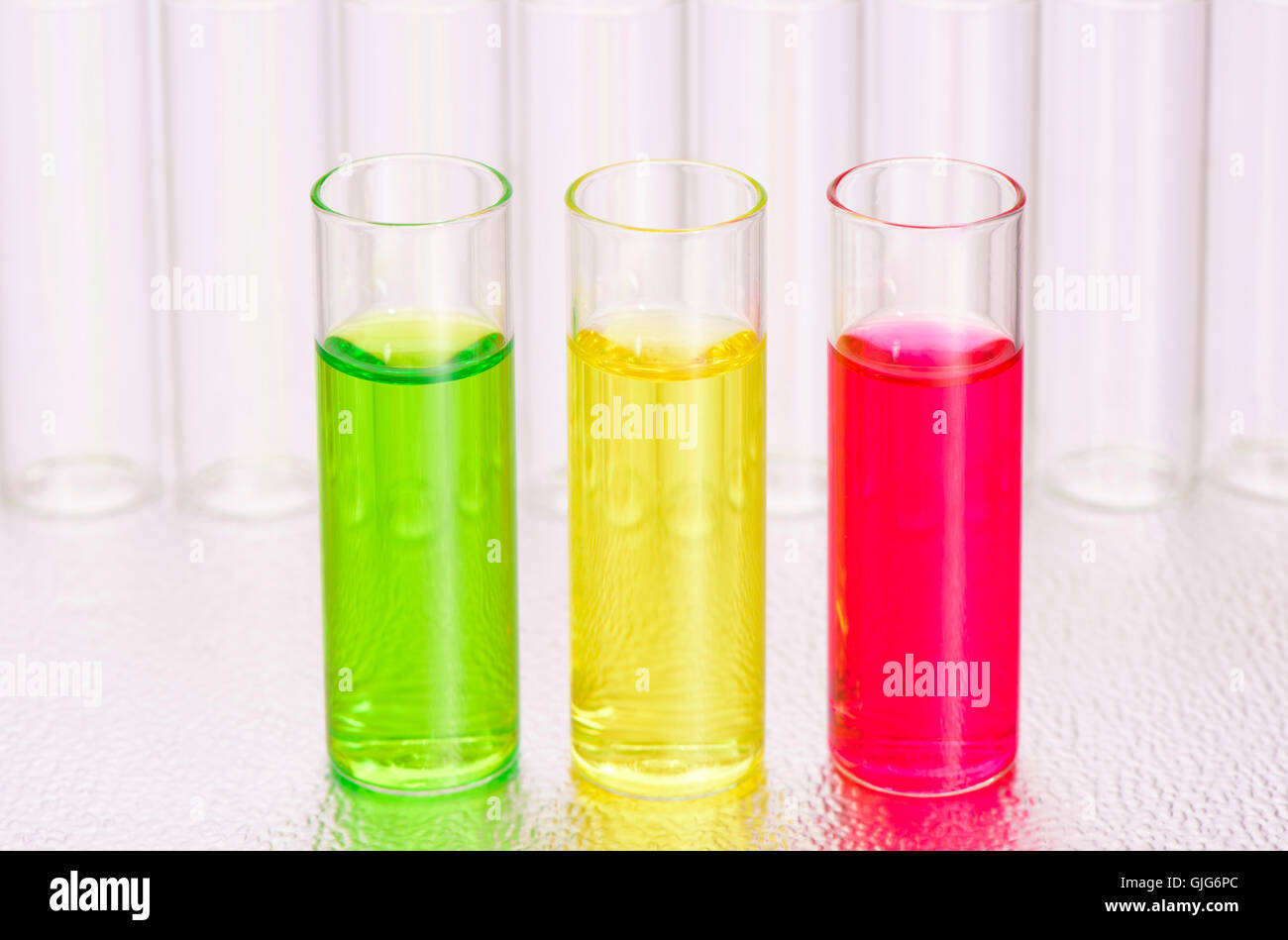 chemistry laboratory with glassware and test tubes Stock Photo - Alamy