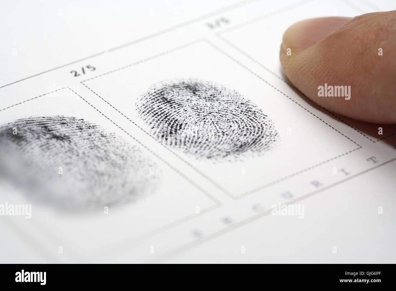 finger lines stamp Stock Photo - Alamy
