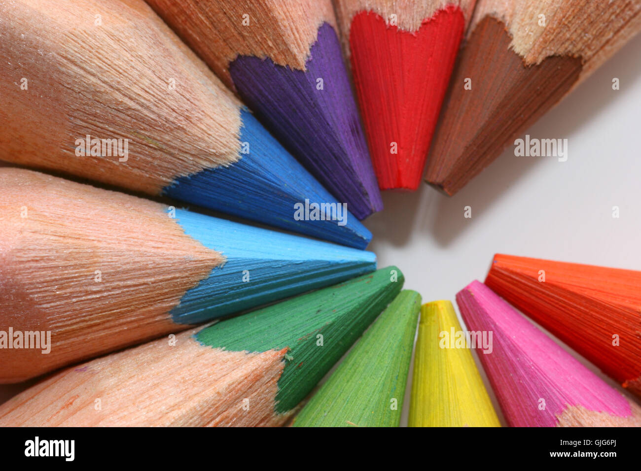 Colour pencils primary colours hi-res stock photography and images - Alamy