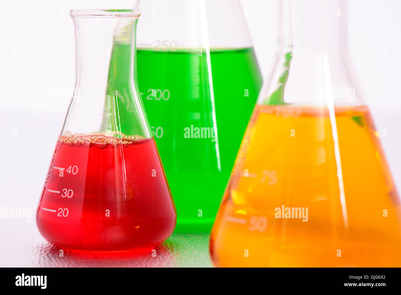 chemistry laboratory with glassware and test tubes Stock Photo - Alamy