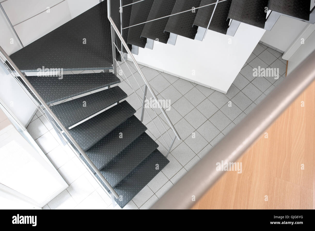 stairs inside flow Stock Photo - Alamy