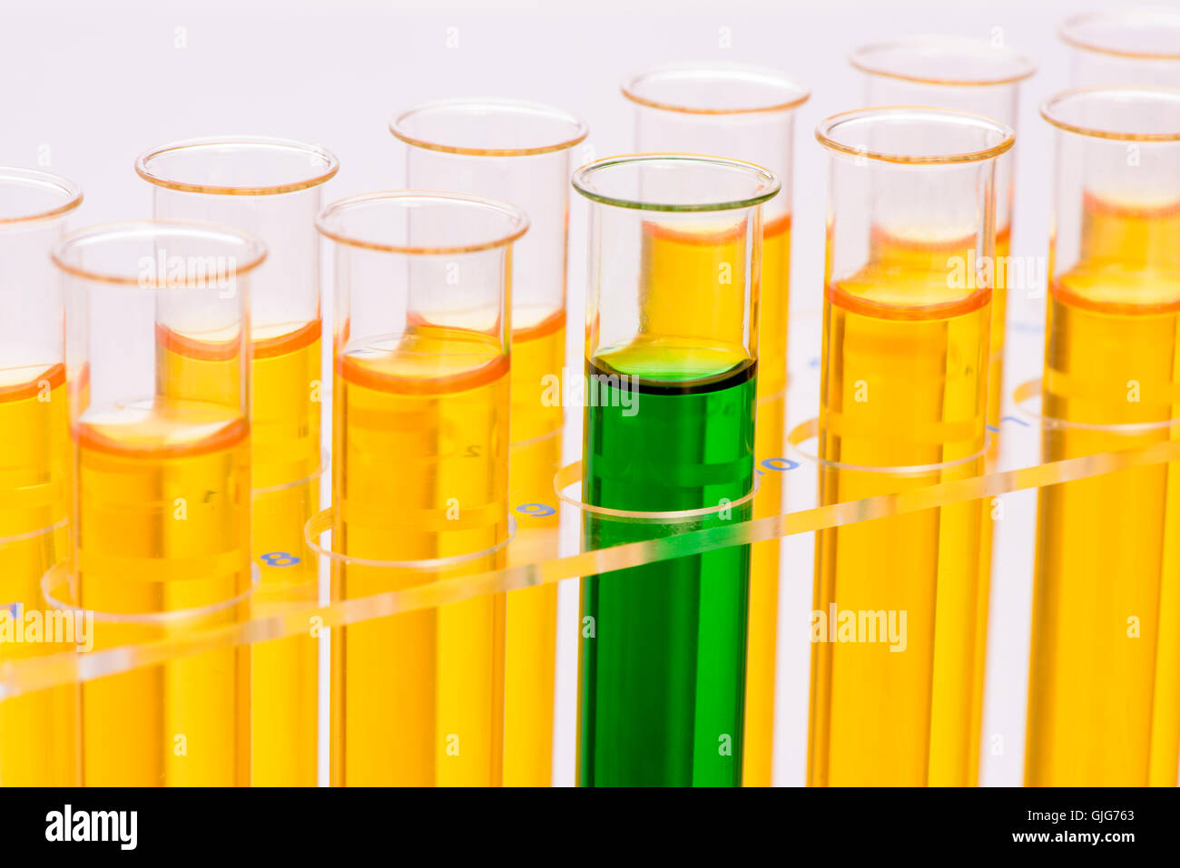 chemistry laboratory with glassware and test tubes Stock Photo - Alamy