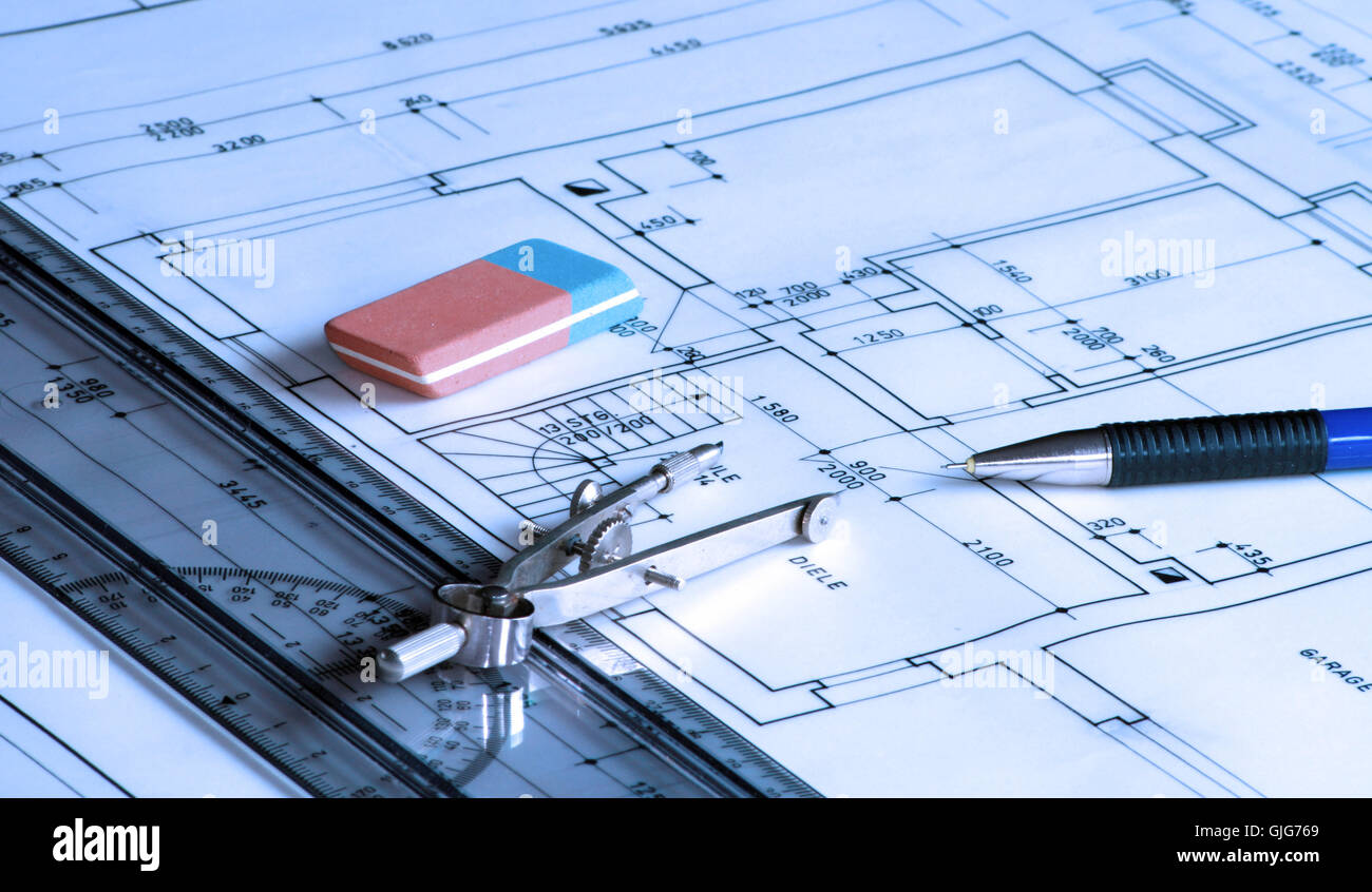 Ground plan sketch hi-res stock photography and images - Alamy