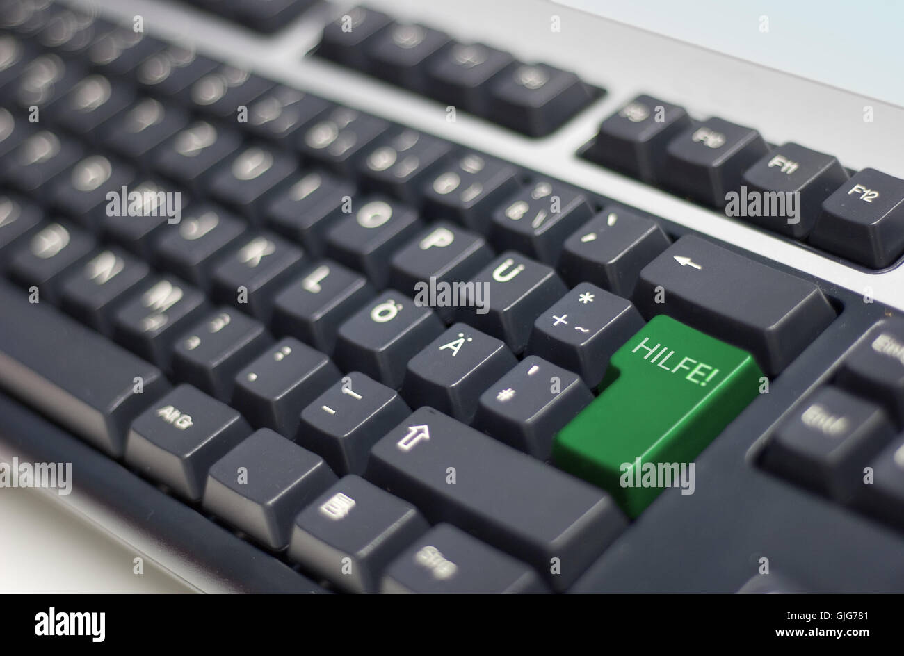 office keyboard PC Stock Photo - Alamy