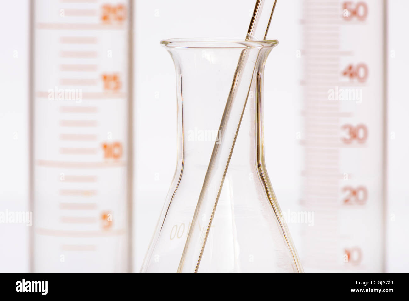 chemistry laboratory with glassware and test tubes Stock Photo - Alamy