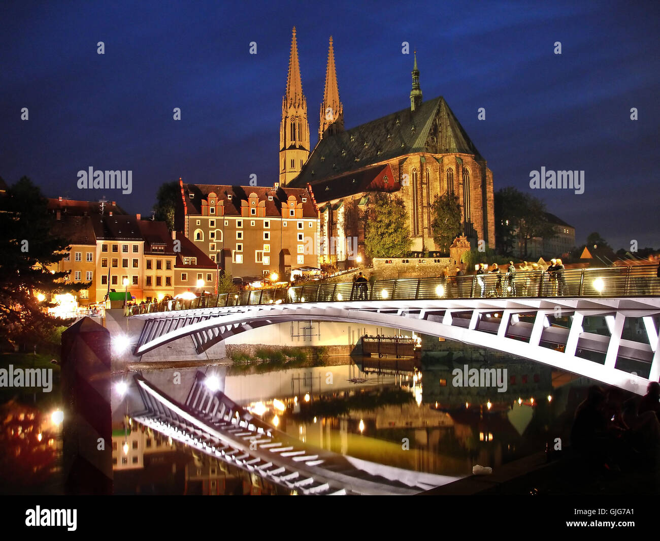 Altstadtbrucke gorlitz zgorzelec hi-res stock photography and images ...