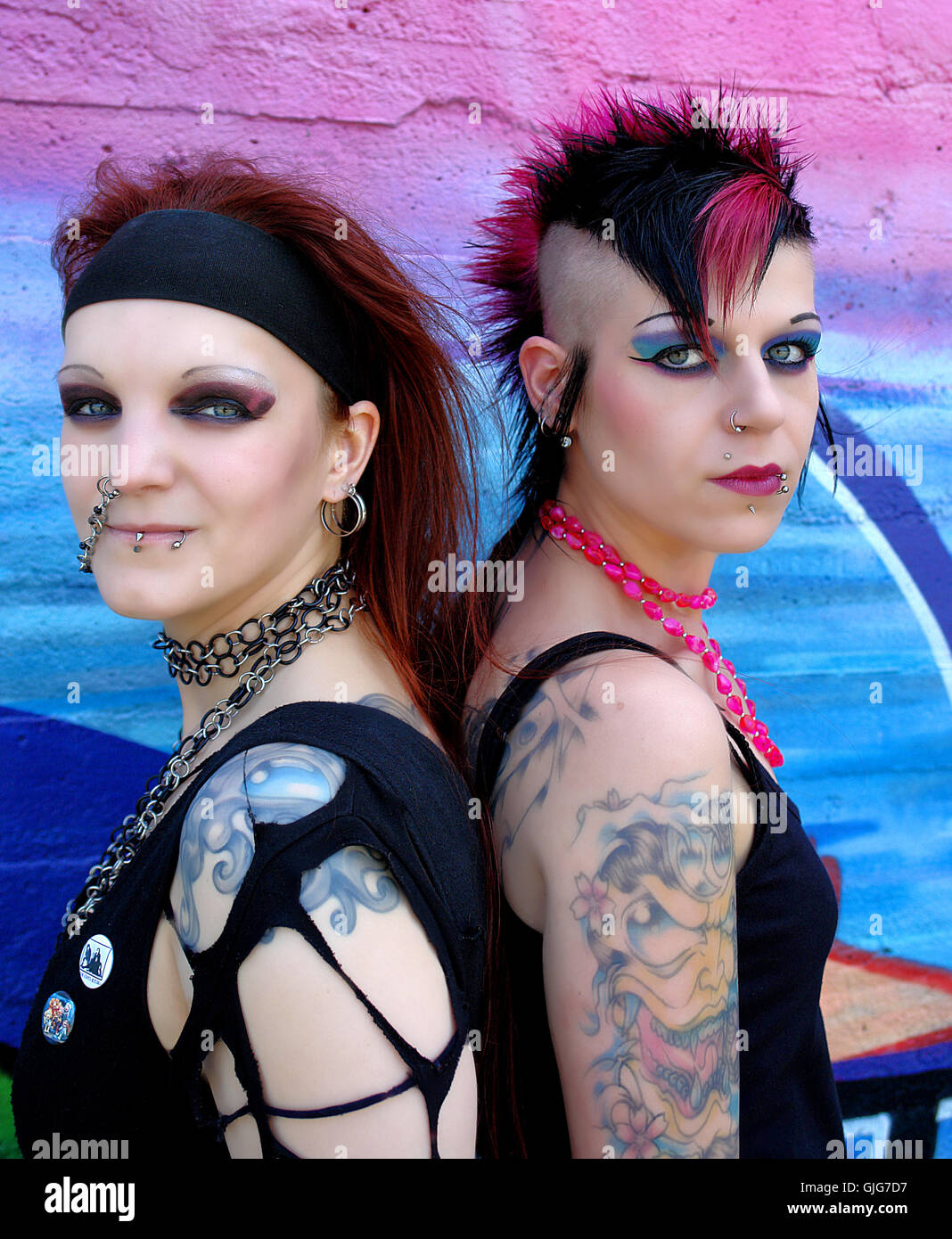 Punk people hi-res stock photography and images - Alamy