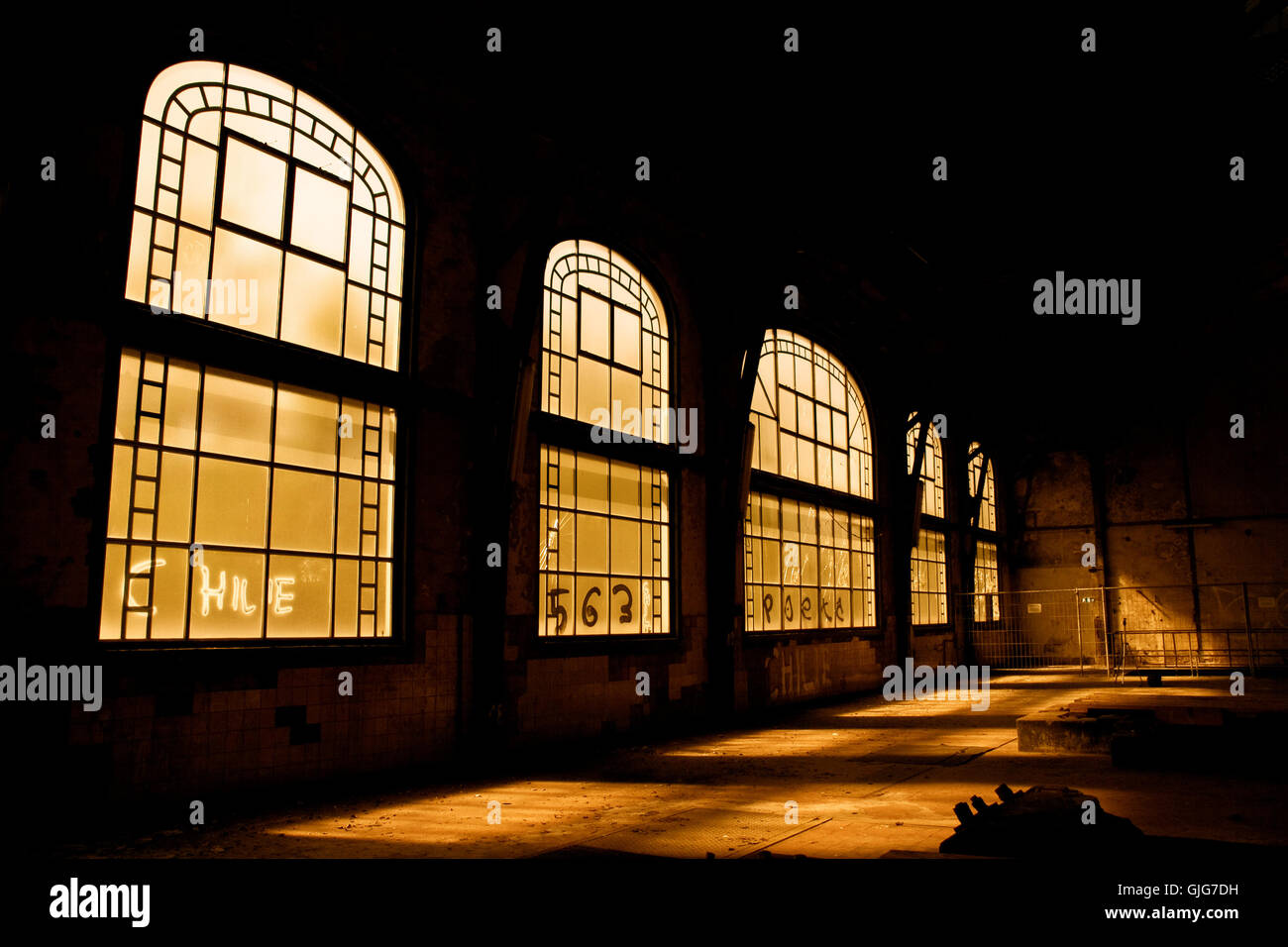 hall industry window Stock Photo - Alamy