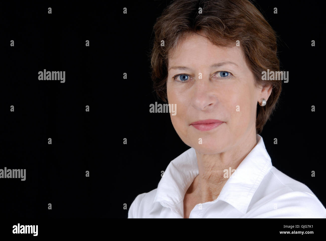 woman blue humans Stock Photo - Alamy