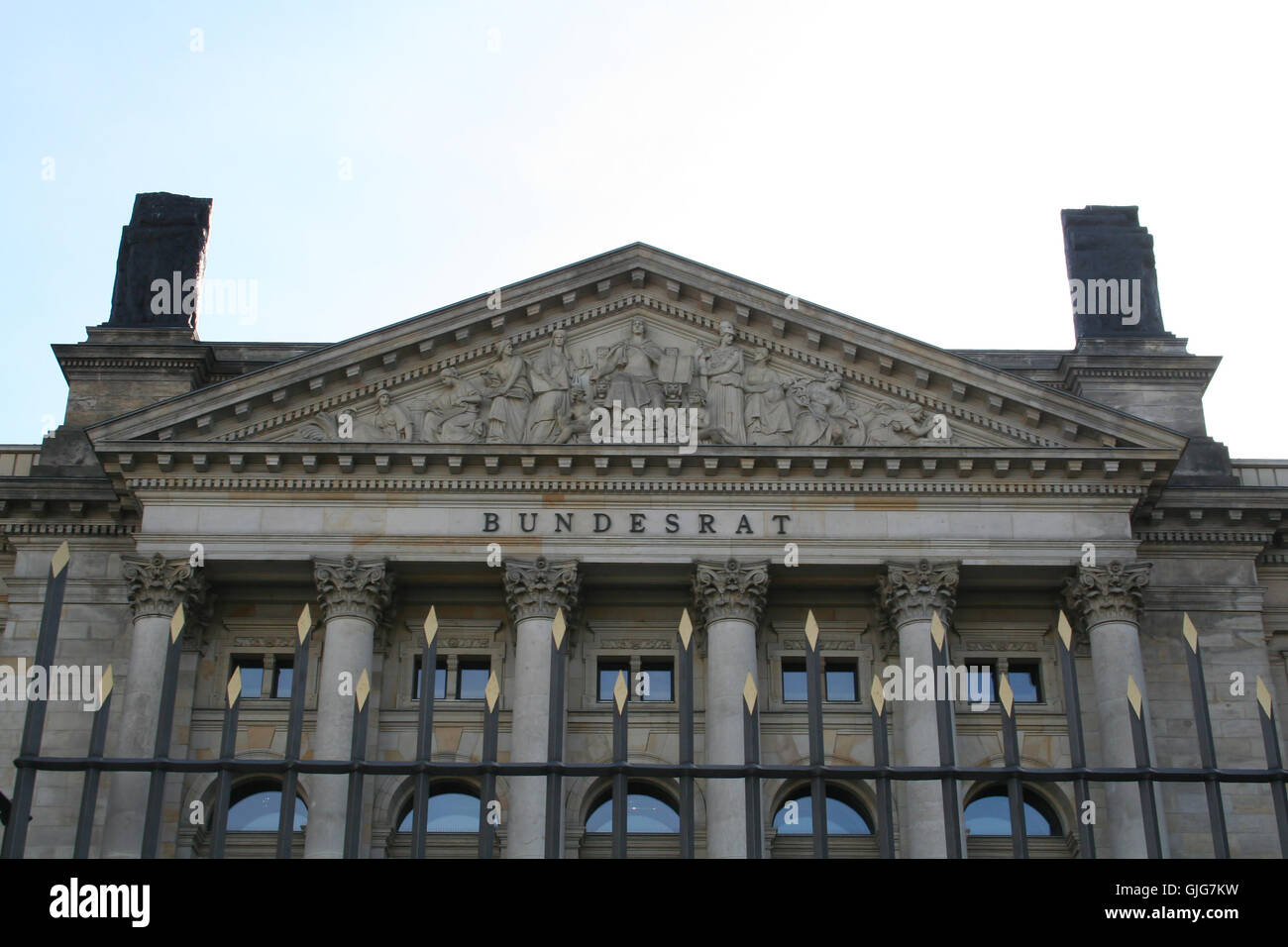 front of the federal building Stock Photo - Alamy