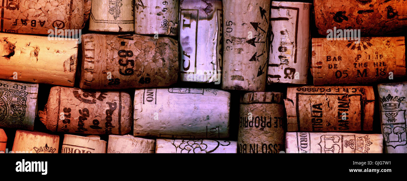 corks from above Stock Photo - Alamy
