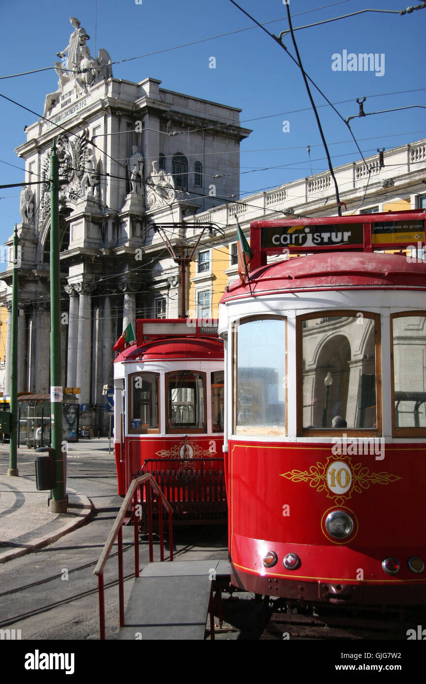 Antique trams hi-res stock photography and images - Alamy