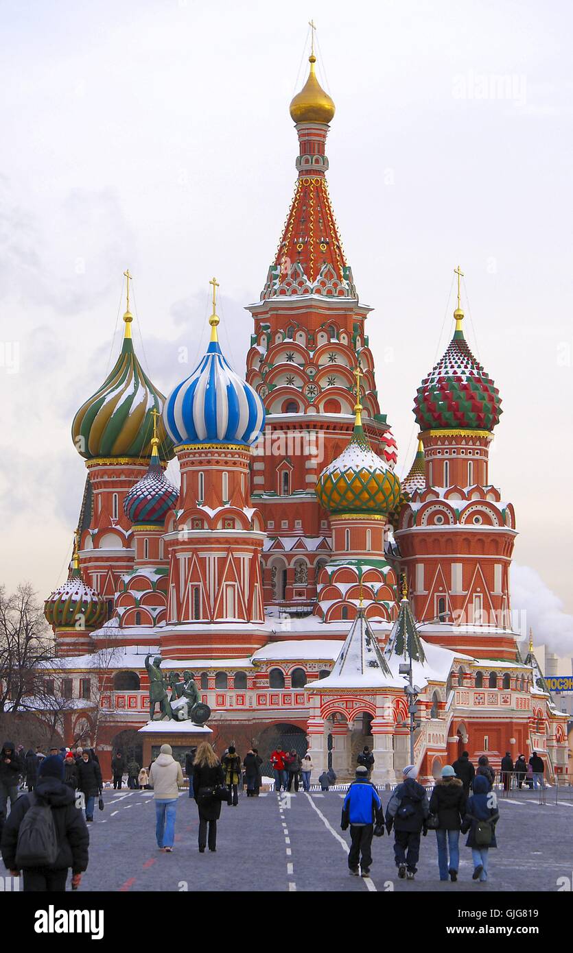 Basilius moscow architecture hi-res stock photography and images - Alamy